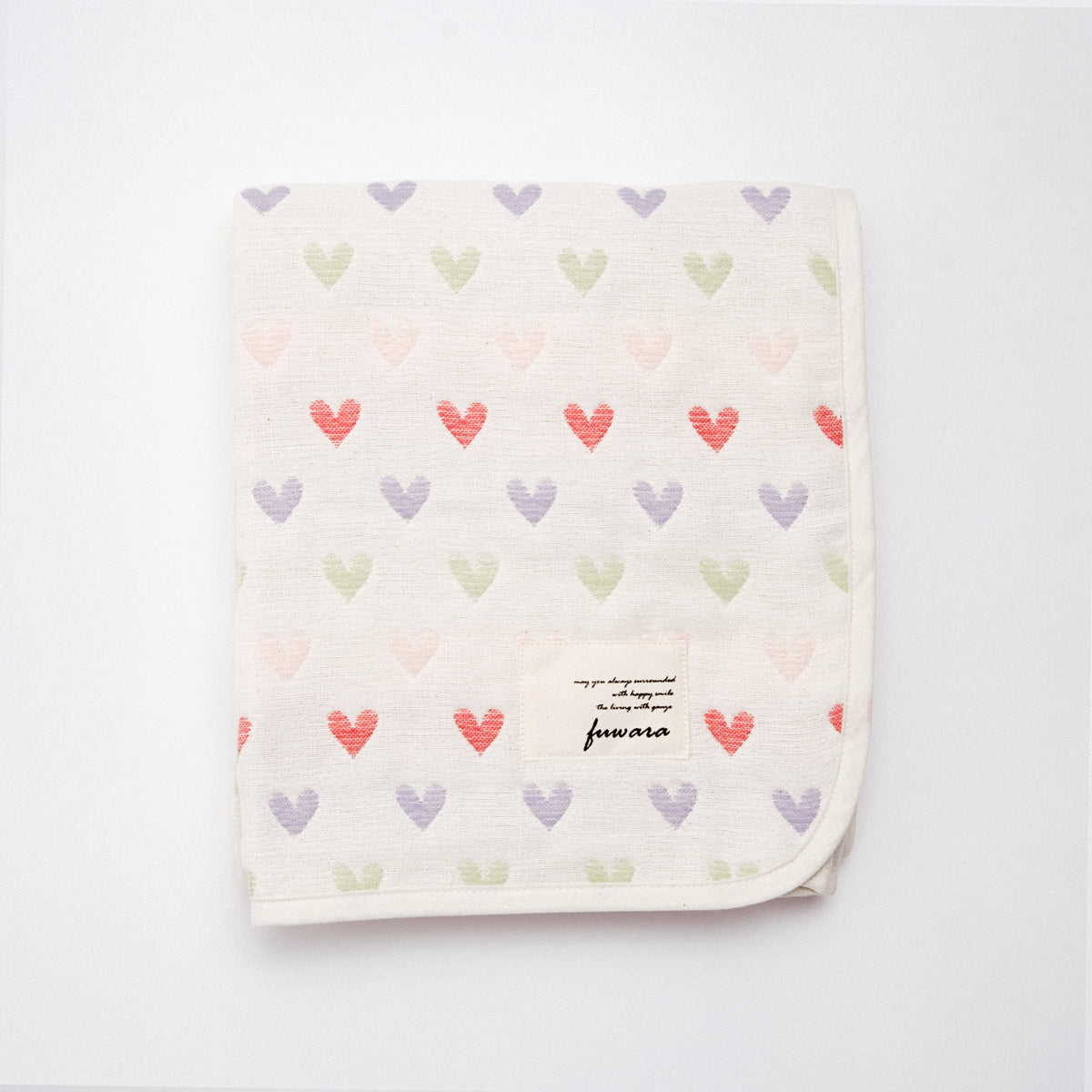FUWARA MOTIF MUSLIN BABY BLANKET 70X100 | JAPANESE DESIGN | MADE IN ...