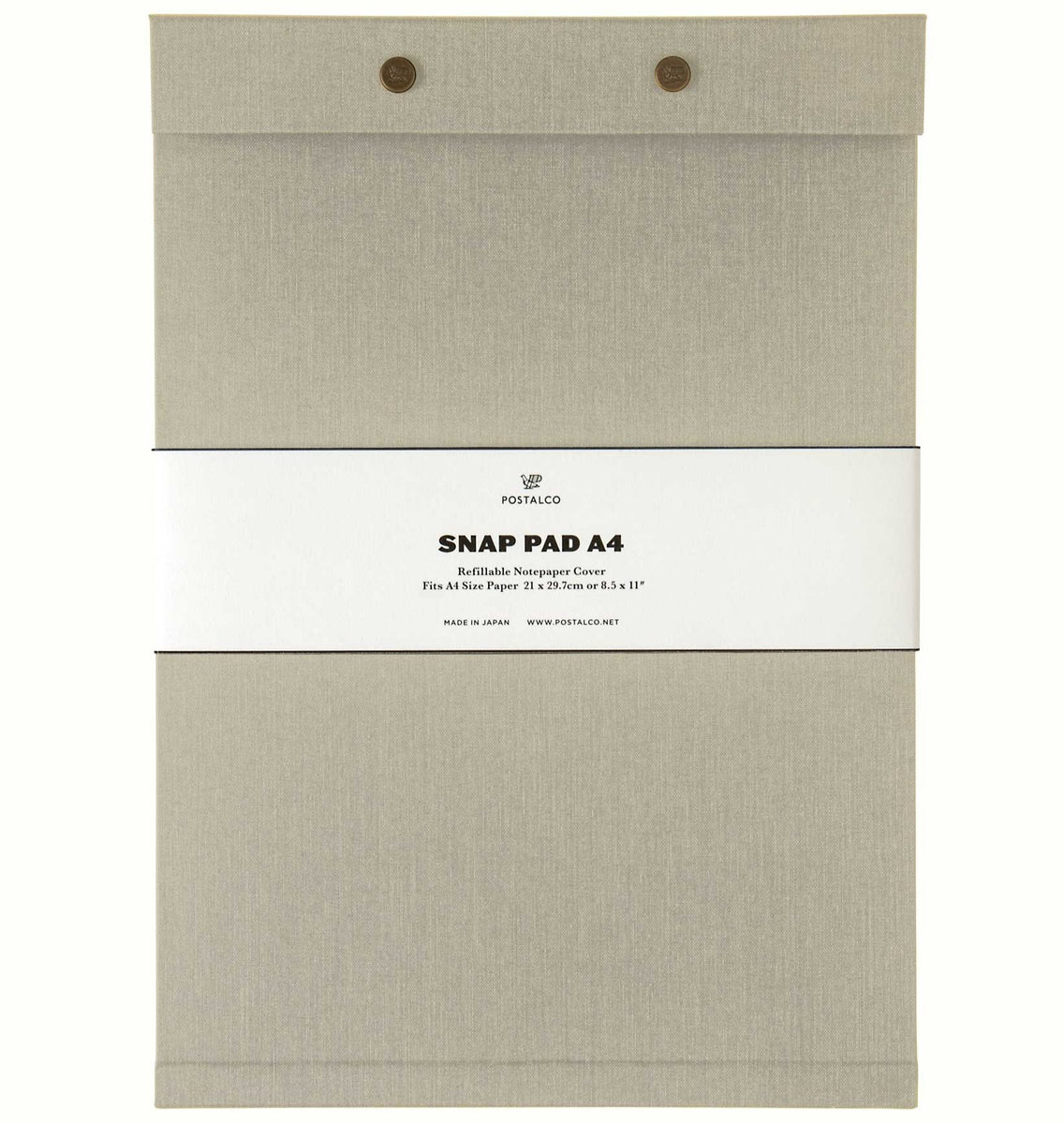 POSTALCO SQ SNAP PAD A4 | JAPANESE DESIGN | MADE IN JAPAN – NiMi Projects